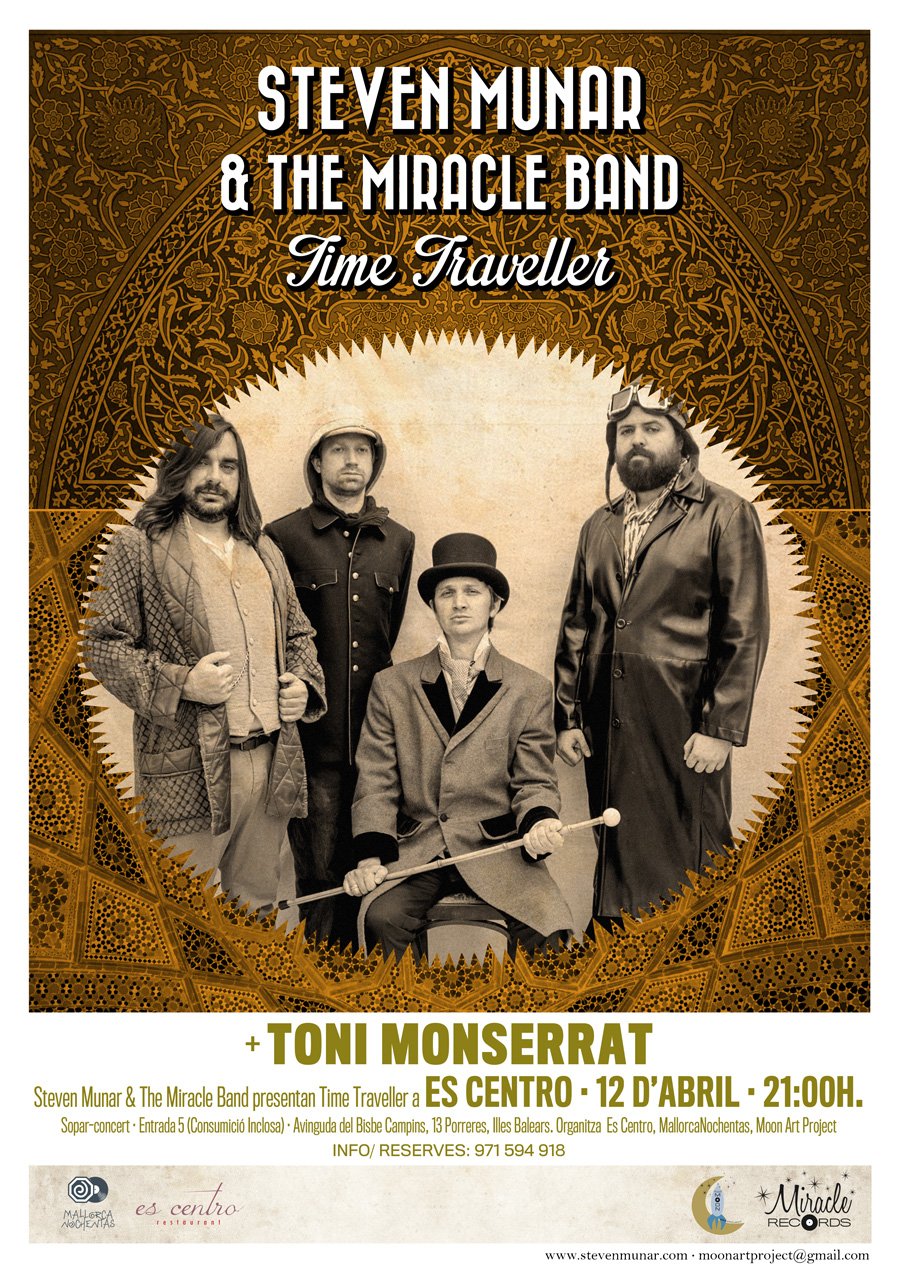 Steven Munar & The Miracle band presentan Time traveller en Mallorca ...